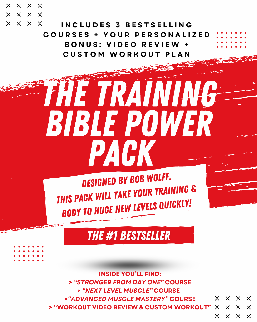 The Training Bible Power Pack – Workout & Custom Plan
